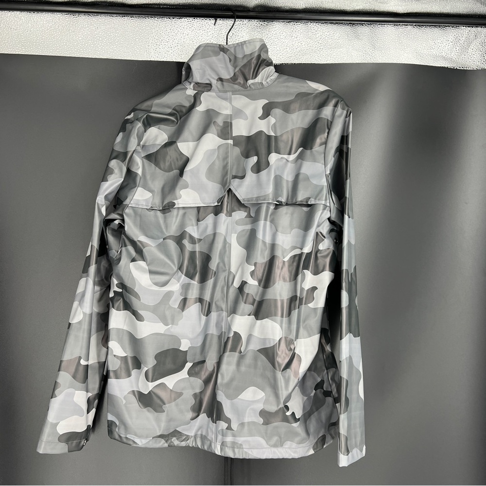 Rains Unisex Aop Coach Jacket Night Camo - Gem